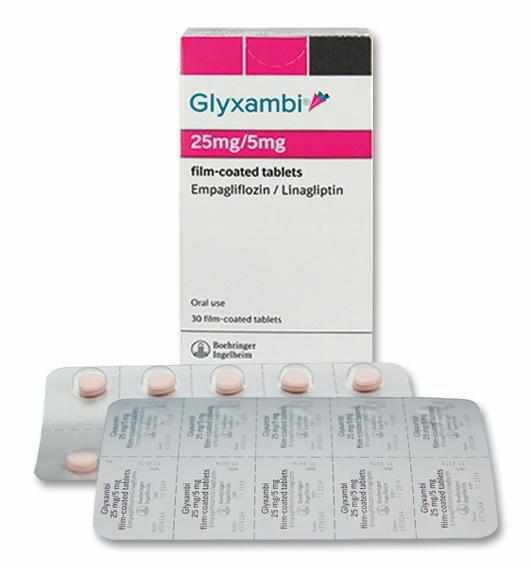 Buy Glyxambi empagliflozin / linagliptin 25mg / 5mg film-coated tablet ...